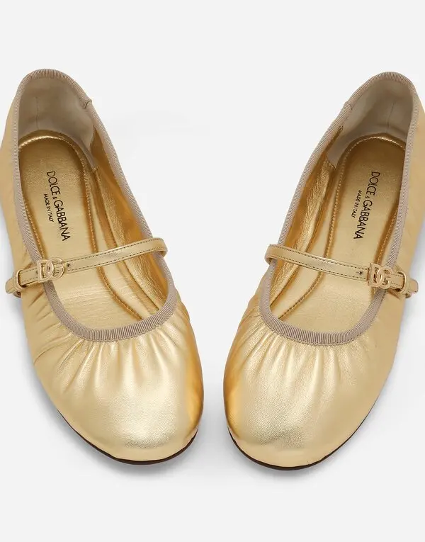 Dolce & Gabbana Ballerina Flat Shoes Leather