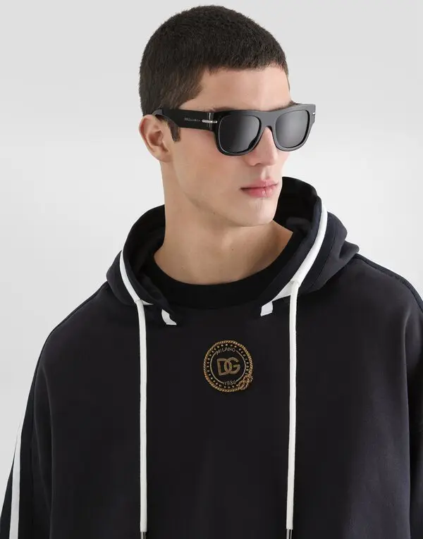 Dolce & Gabbana Cotton Hooded Sweatshirt Sweatshirts
