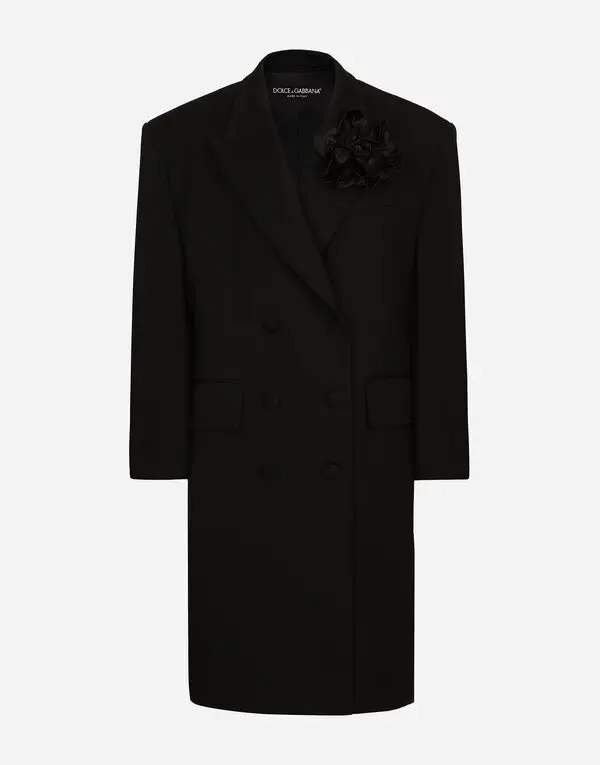 Dolce & Gabbana Cappotto Coats And Jackets - Black