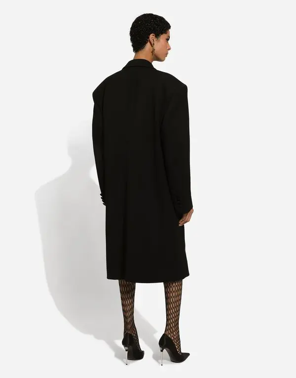 Dolce & Gabbana Cappotto Coats And Jackets - Black