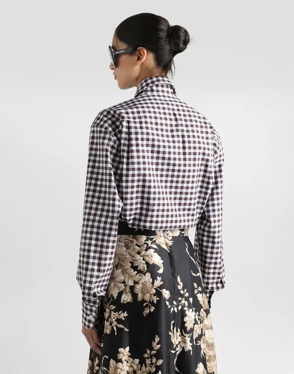 Dolce & Gabbana Cotton Check Shirt