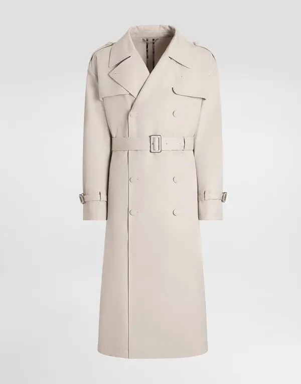 Dolce & Gabbana Double-breasted Trench Coat Coats And Jackets