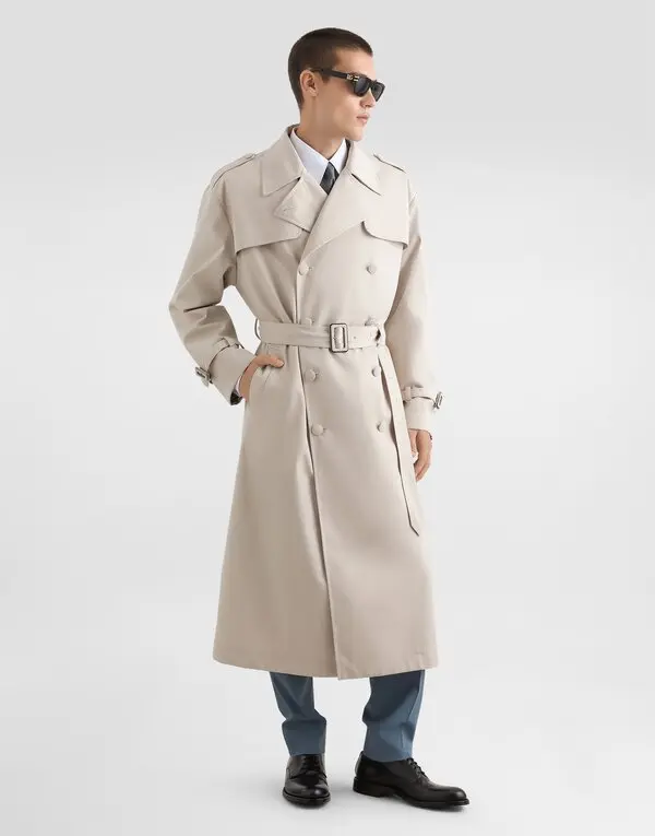 Dolce & Gabbana Double-breasted Trench Coat Coats And Jackets