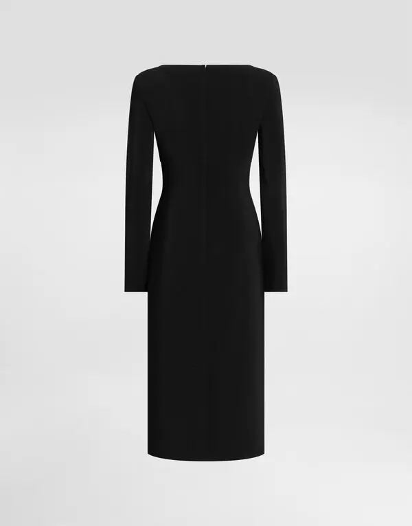Dolce & Gabbana Cady Sheath Dress Dresses Viscose