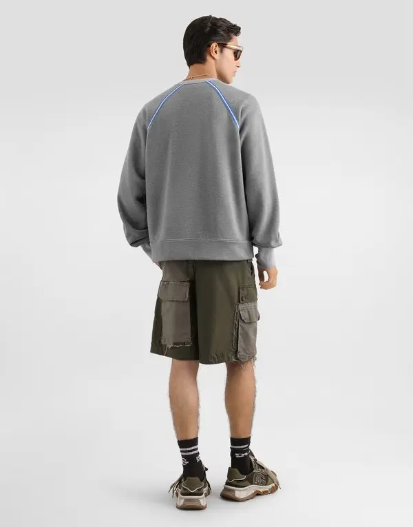 Dolce & Gabbana Treated Cotton Bermuda Shorts
