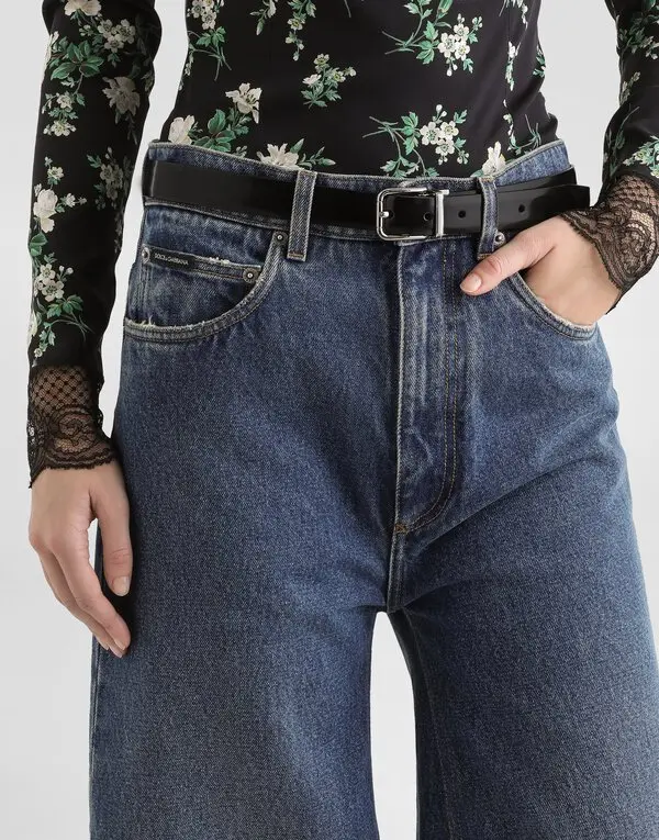 Dolce & Gabbana 5-pocket Denim Trousers Denim And Jeans Multi-colored