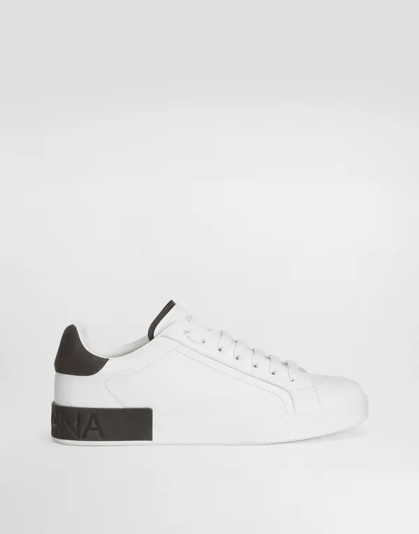 Dolce & Gabbana Portofino Calfskin Sneakers - Multicolor