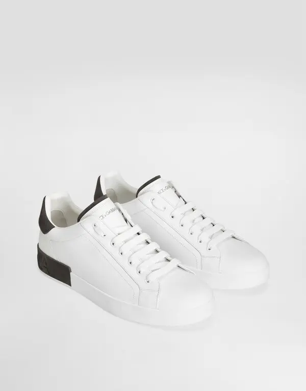 Dolce & Gabbana Portofino Calfskin Sneakers - Multicolor