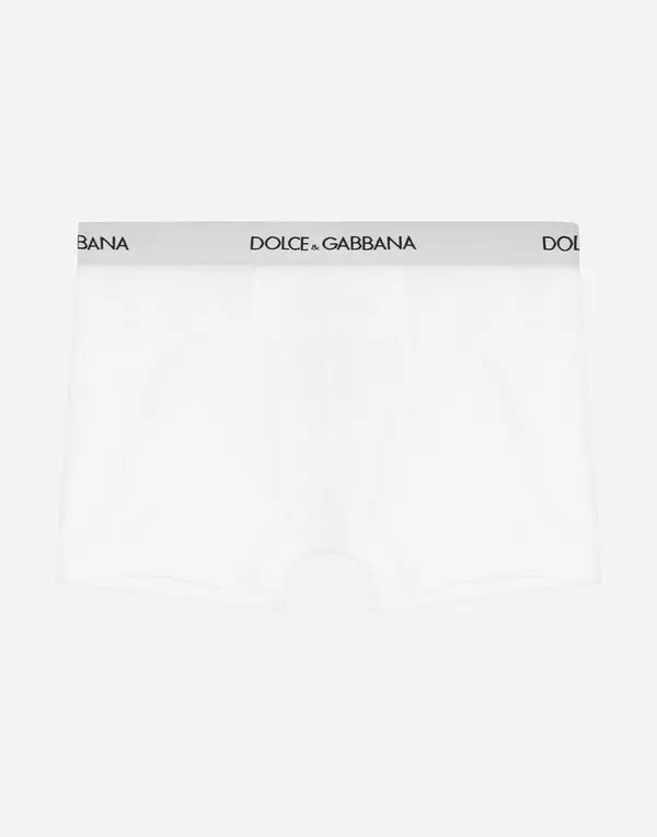 Dolce & Gabbana Bi-pack Stretch Jersey Boxers Nightwear & Underwear - White