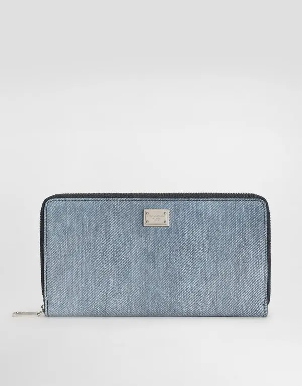 Dolce & Gabbana Portafoglio Wallets And Small Leather Goods - Denim