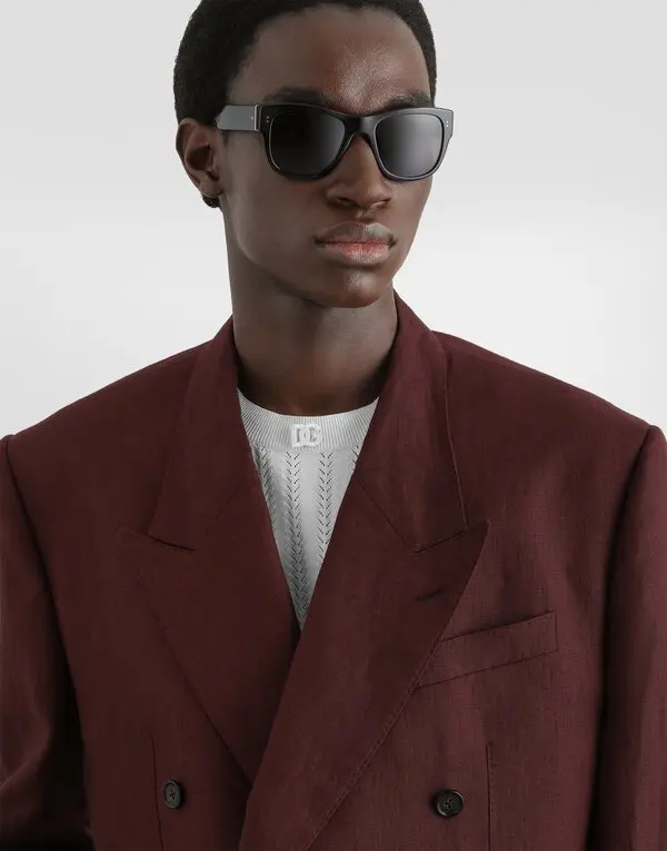 Dolce & Gabbana Giacca Suits And Blazers Multi-colored Linen