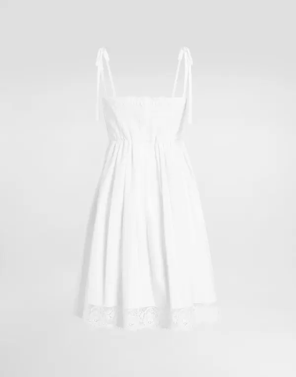 Dolce & Gabbana Short Poplin Dress Dresses