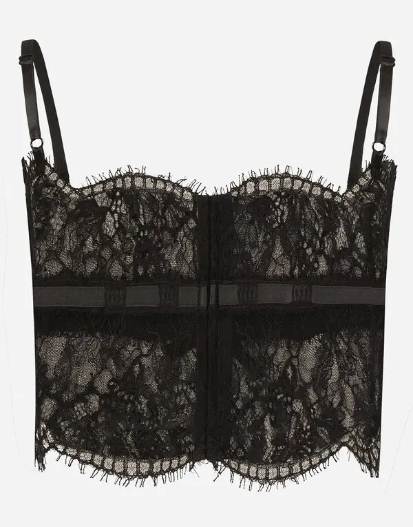Dolce & Gabbana Lace Lingerie Top Underwear