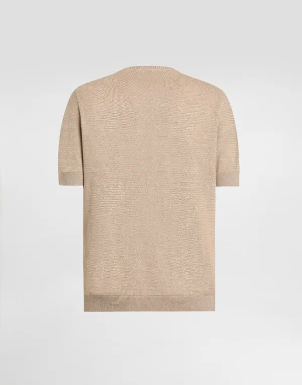 Dolce & Gabbana Linen Blend Pullover Sweaters And Cardigans