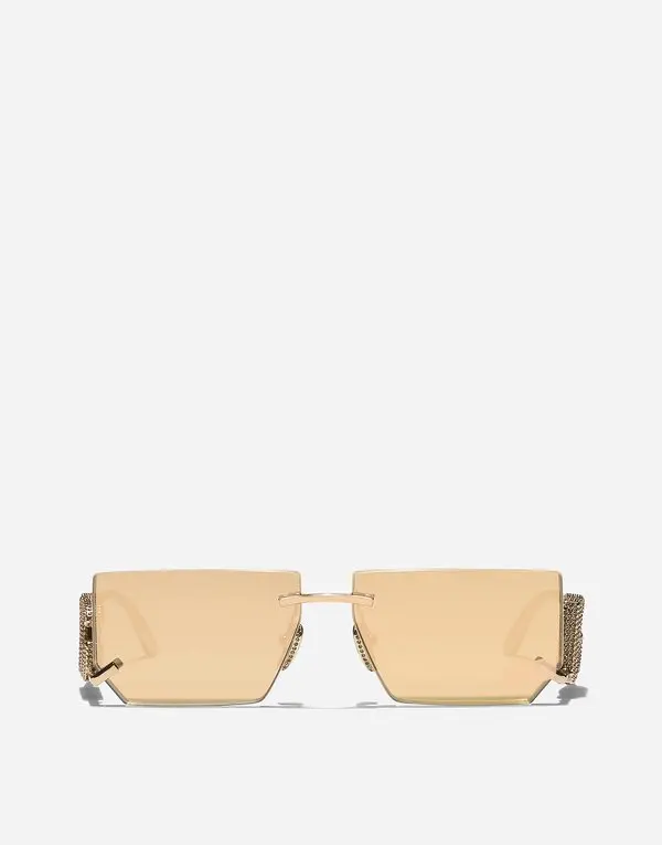 Dolce & Gabbana Dg Crystal Sunglasses Sunglasses - Black