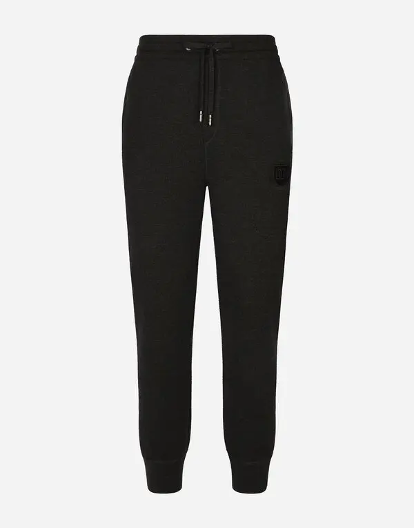 Dolce & Gabbana Wool Jogging Pants Pants And Shorts - Grey