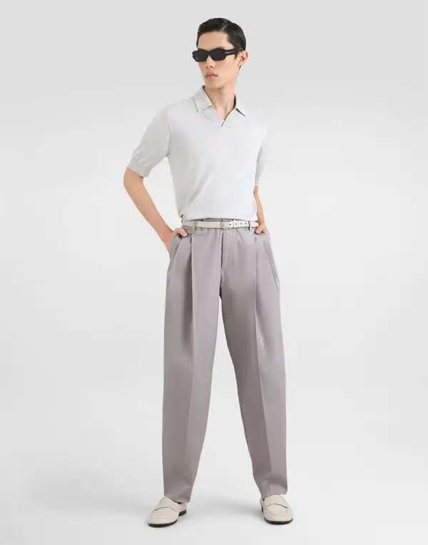 Dolce & Gabbana Polo M/corta Sweaters And Cardigans Gray