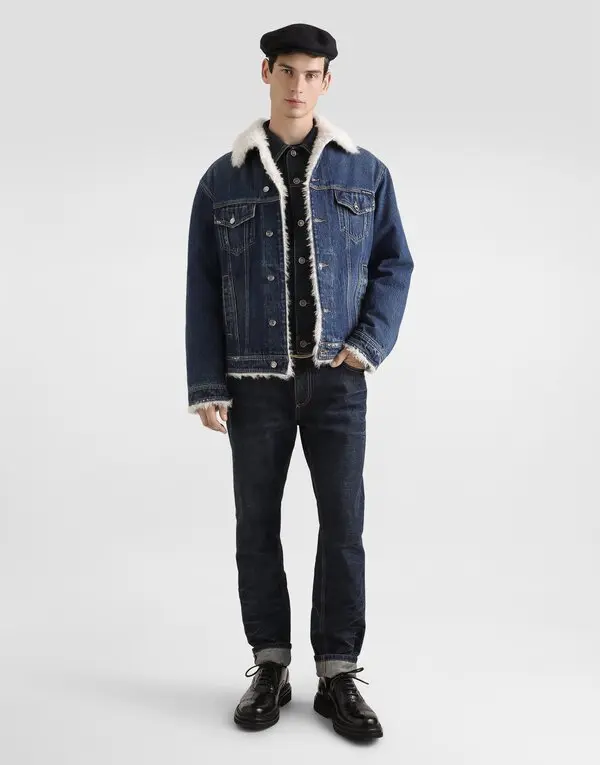 Dolce & Gabbana Loose Cotton Denim Jeans Denim Multi-colored