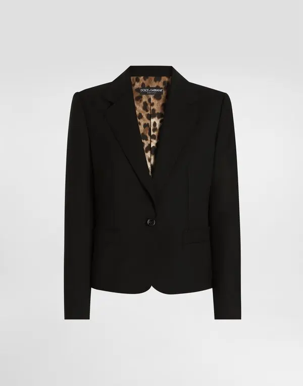 Dolce & Gabbana Bi-stretch Sallia Jacket Blazers