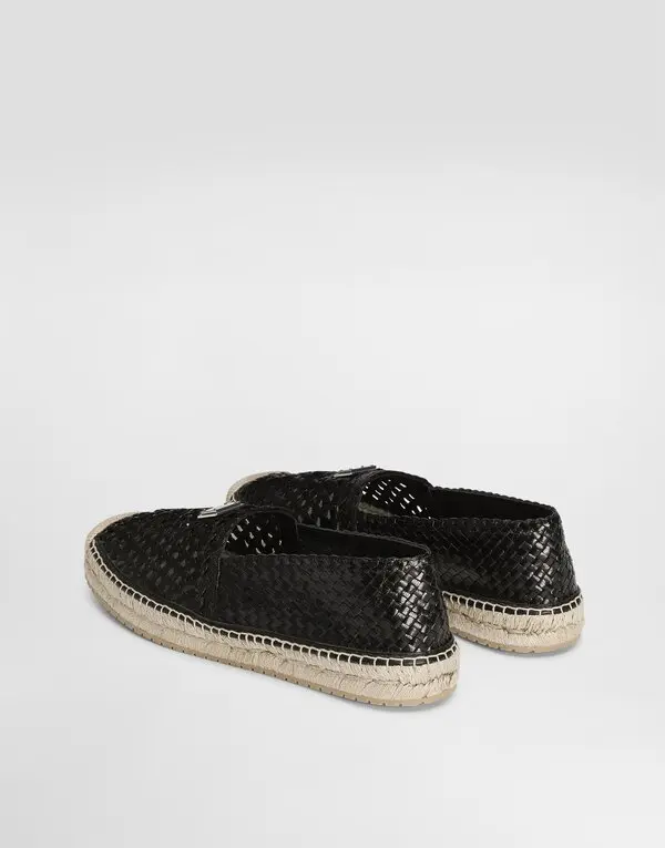 Dolce & Gabbana Calfskin Espadrilles Sandals And Slides