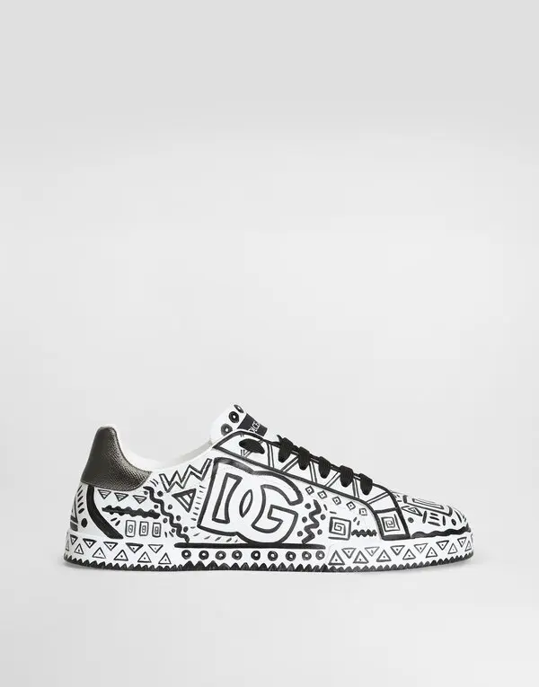Dolce & Gabbana Calfskin Sneakers - Multicolor