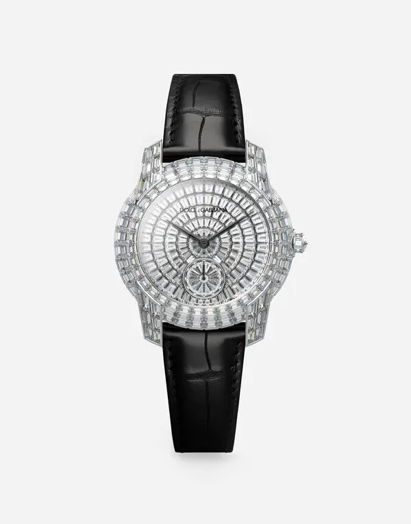 Dolce & Gabbana Dg7 Invisible Setting Watch Watches - Black