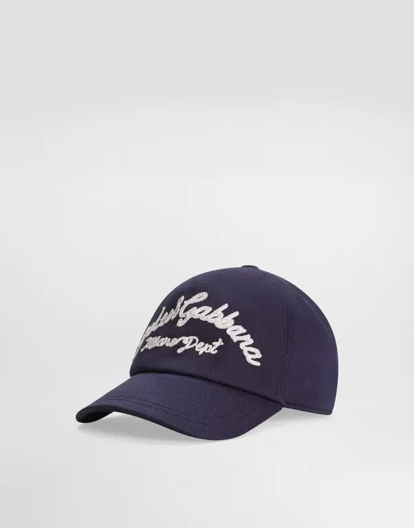Dolce & Gabbana Gabardine Baseball Cap With Logo Accessories