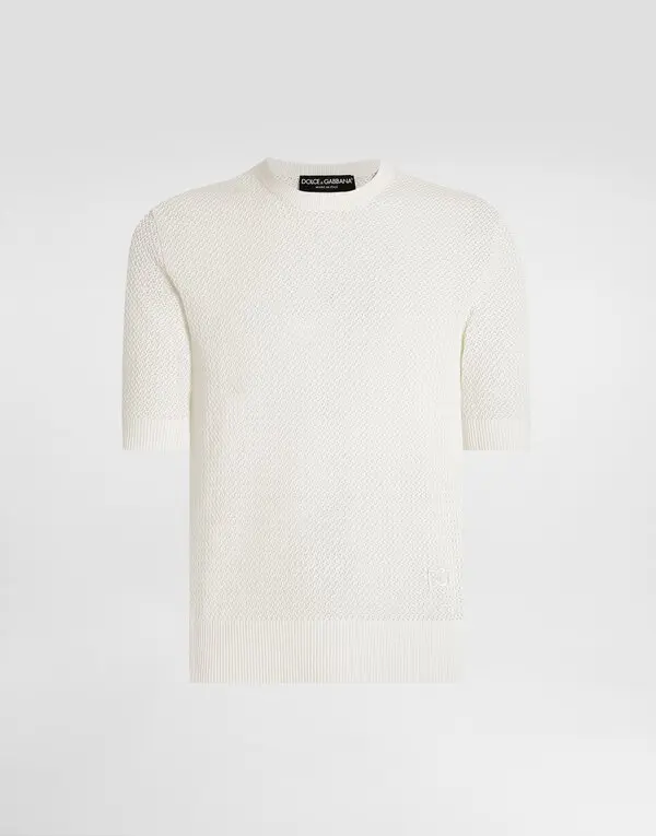 Dolce & Gabbana Cotton Crewneck Pullover Sweaters And Cardigans