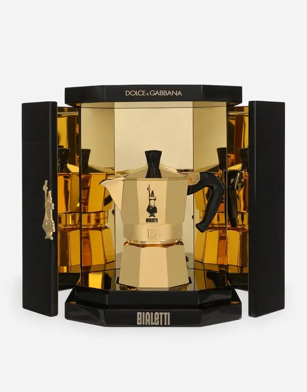 Dolce & Gabbana Moka 3 Tazze Oro 24k Accessories - Multicolor