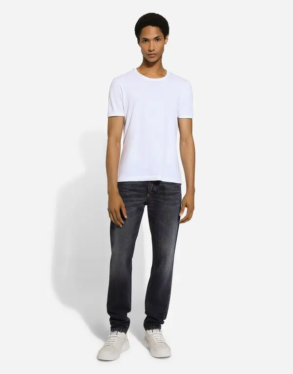 Dolce & Gabbana Pantalone Denim Multi-colored - Blue