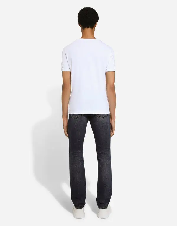 Dolce & Gabbana Pantalone Denim Multi-colored - Blue