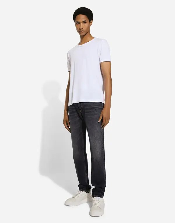 Dolce & Gabbana Pantalone Denim Multi-colored - Blue