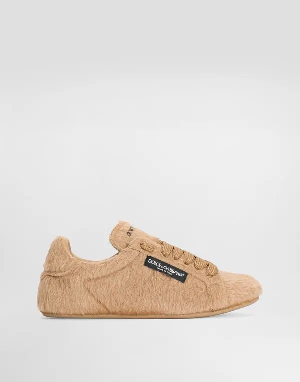 Dolce & Gabbana Alpaca Portofino Soft Sneakers