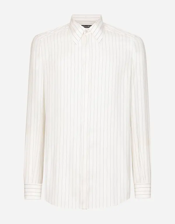 Dolce & Gabbana Striped Poplin Martini-fit Shirt Shirts
