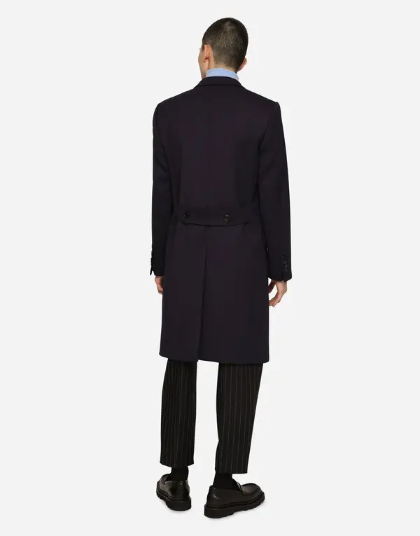 Dolce & Gabbana Extra-fine Cashmere And Silk Turtleneck Sweater - Azure