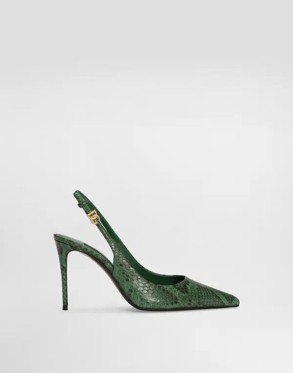 Dolce & Gabbana Slingback Pumps And Slingback - Green