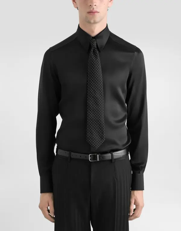 Dolce & Gabbana Jacquard Neck Tie