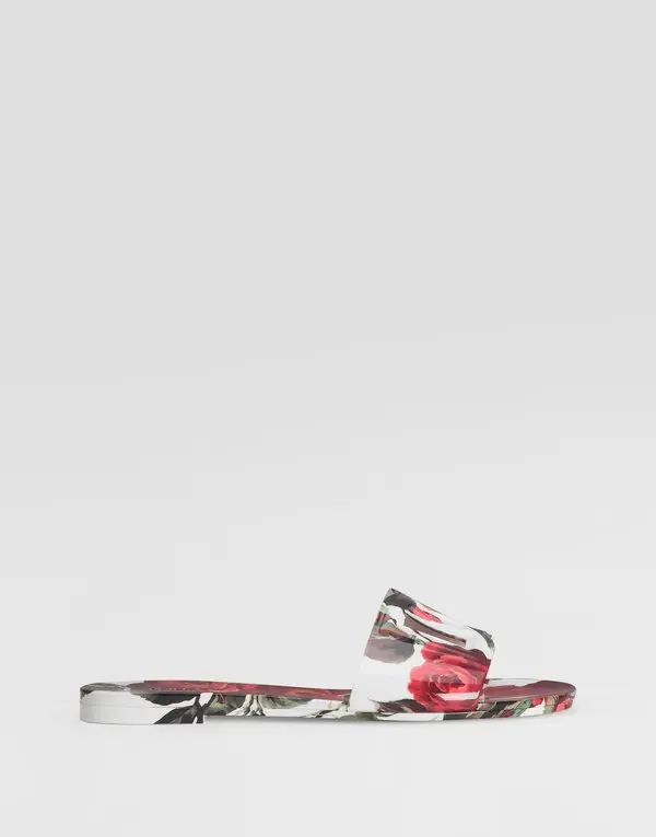 Dolce & Gabbana Rubber Sliders - Print