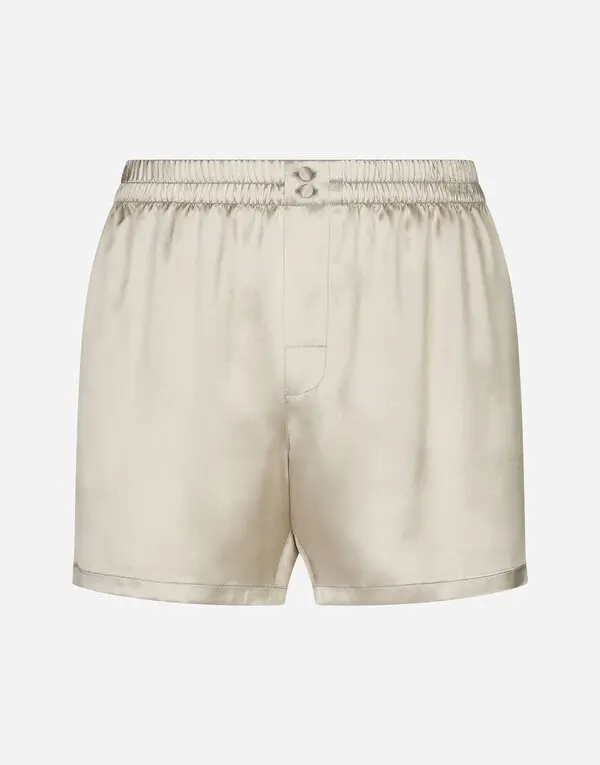 Dolce & Gabbana Silk Loungewear Shorts