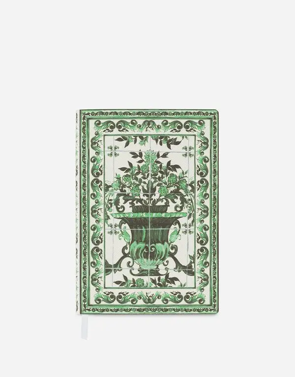 Dolce & Gabbana Medium Blank Notebook Textile Cover Notebooks