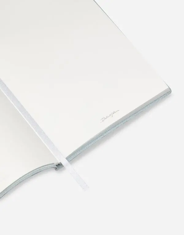 Dolce & Gabbana Medium Blank Notebook Leather Cover Notebooks