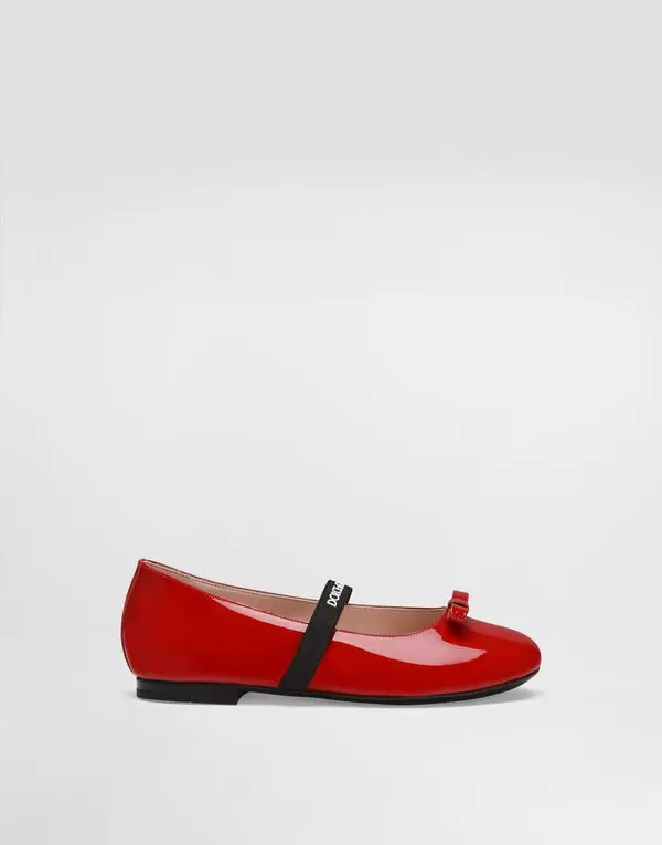 Dolce & Gabbana Ballerina Shoes Leather - Red