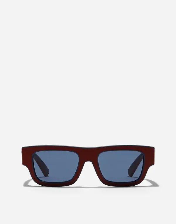 Dolce & Gabbana Dg Logo Sunglasses - Red/blue