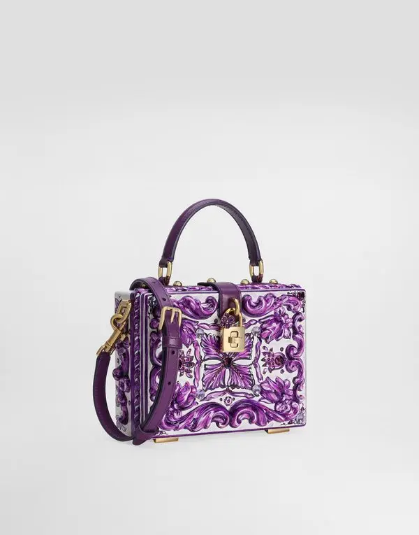 Dolce & Gabbana Dolce Box Majolica Resin Handbag