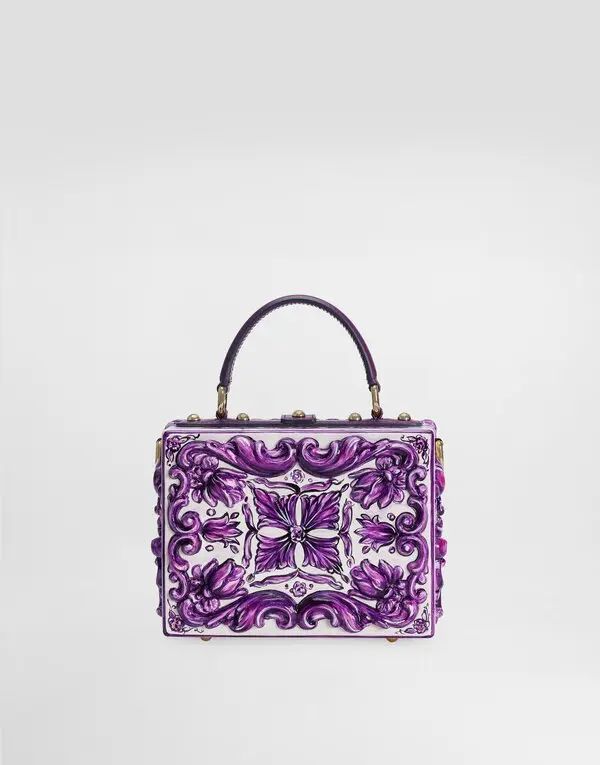 Dolce & Gabbana Dolce Box Majolica Resin Handbag
