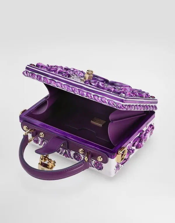 Dolce & Gabbana Dolce Box Majolica Resin Handbag