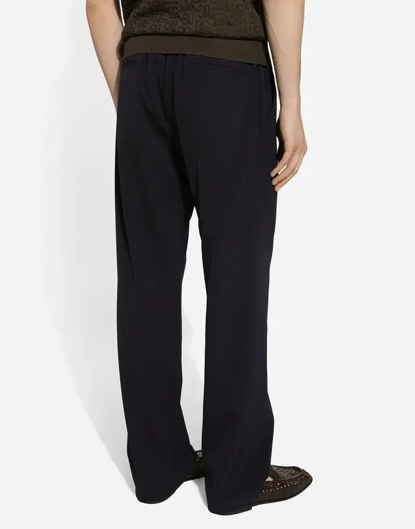 Dolce & Gabbana Twill Jogging Pants Pants And Shorts