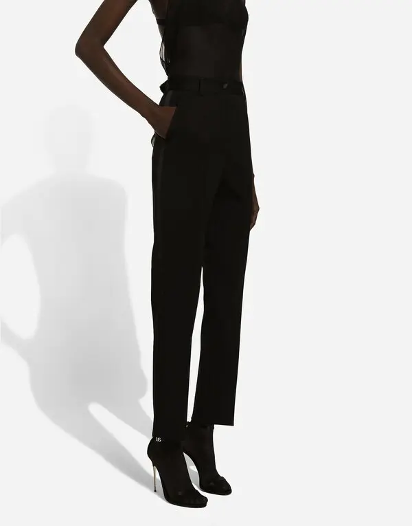Dolce & Gabbana Pantalone Pants And Shorts - Black
