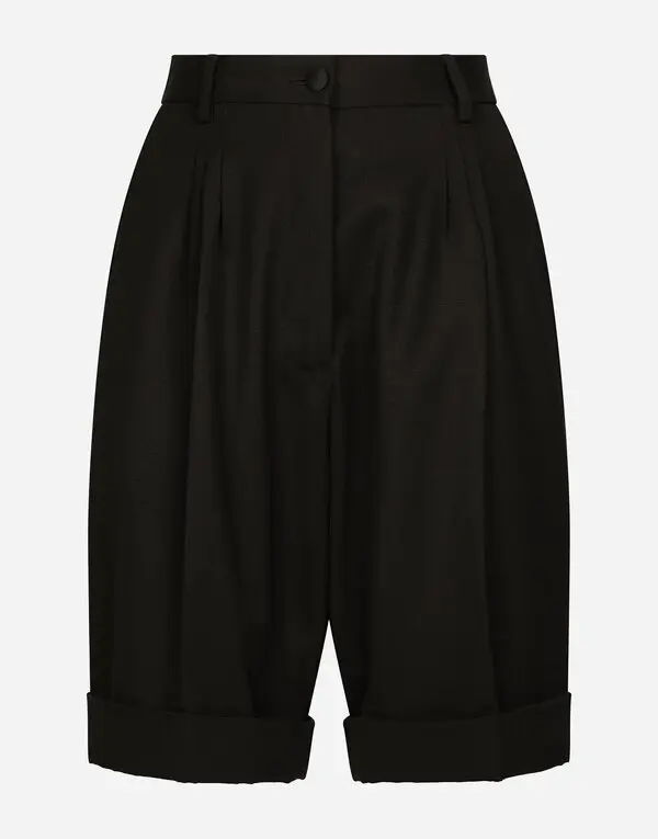 Dolce & Gabbana Brocade Trousers - Black