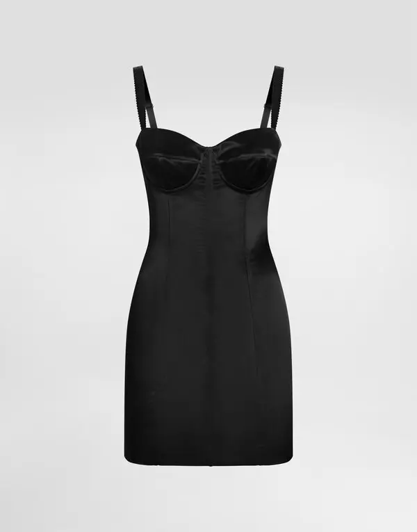 Dolce & Gabbana Stretch Satin Dress Dresses